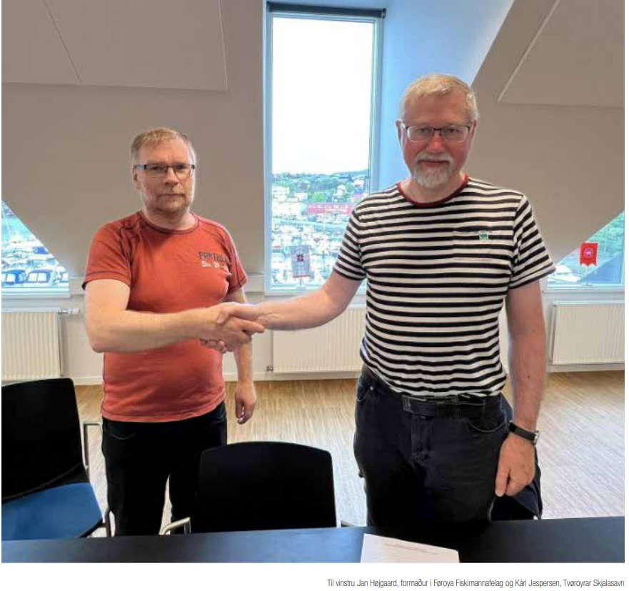 Komu suður við trimum fullum flytibilum við skjølum